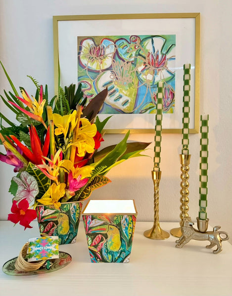 Robin Raymond Cachepot Candles – Hedge Farm Candles