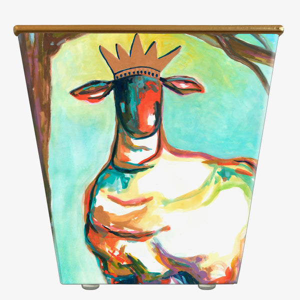 Robin Raymond Lamb of Strength Container Only – Hedge Farm Candles