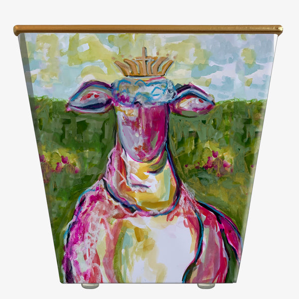 Robin Raymond Lamb of God Gratitude Container Only – Hedge Farm Candles