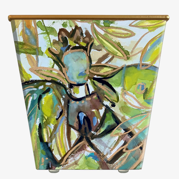 Robin Raymond Angel of the Garden Cachepot Candle – Hedge Farm Candles